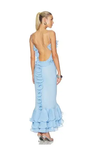 Delfi Delina Dress - Baby Blue