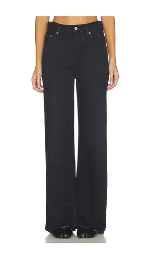 LEVI'S Ribcage Wide Leg Jeans - Black