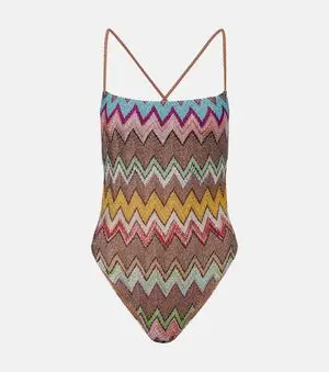 Missoni Zigzag One-piece Swimsuit - Multicoloured