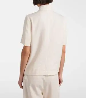 Loro Piana Linen And Wool Shirt