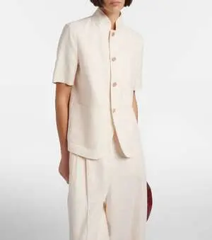Loro Piana Linen And Wool Shirt