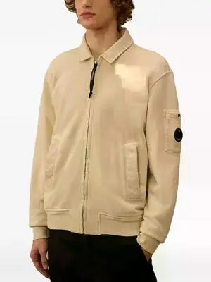 C.P. COMPANY Zip-up Sweatshirt - Neutrals