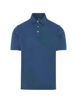 Fedeli North Buttoned Polo Shirt Blue
