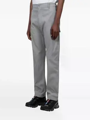 C.P. COMPANY Logo Patch Cargo Trousers - Grey