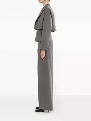 NISSA Sequined Cropped Blazer
