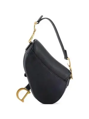 Dior Saddle Handbag Mini Shoulder Bag - Black