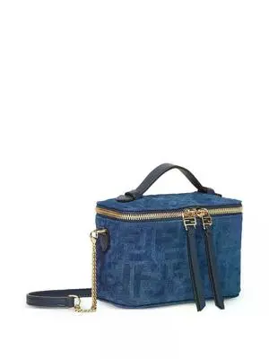 Fendi Vanity Mini Bag With Monogram - Blue