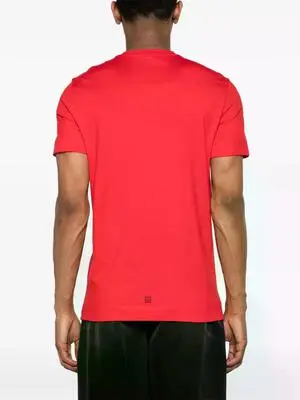 Givenchy Dragon-print Cotton T-shirt - Red