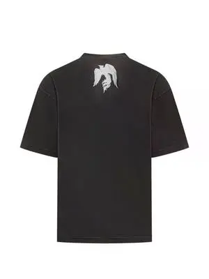 DIESEL® T-boggy-v6 Graphic-print T-shirt - Grey