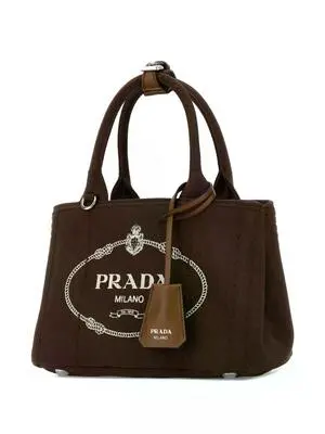 Prada Mini Jardinière Handbag - Brown