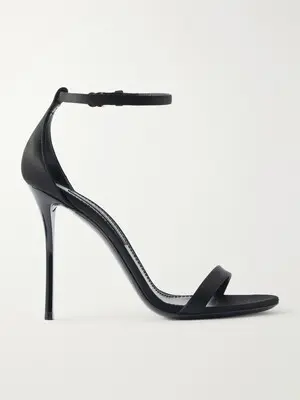 Dolce & Gabbana Satin High Heel Sandals
