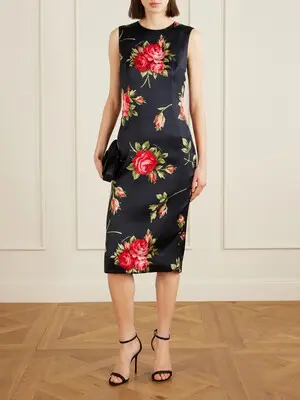 Dolce & Gabbana Satin High Heel Sandals