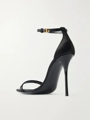 Dolce & Gabbana Satin High Heel Sandals