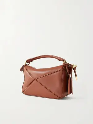 Loewe Featherlight Puzzle Mini Bag - Brown