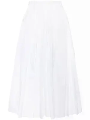 JIL SANDER Pleated Mid-length Skirt