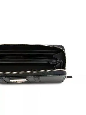 Guess Monogram-pattern Wallet - Grey