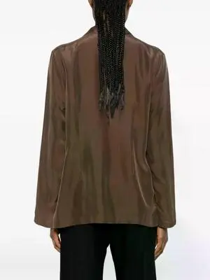 P.a.r.o.s.h Saxon Patch-pocket Blazer - Brown
