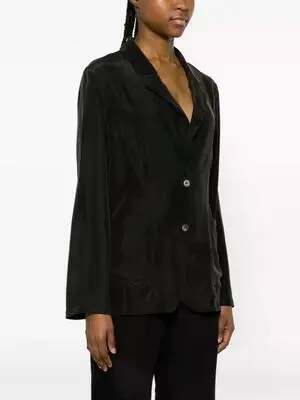 P.a.r.o.s.h Saxon Patch-pocket Blazer - Black