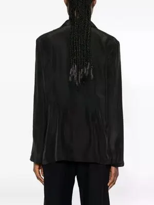P.a.r.o.s.h Saxon Patch-pocket Blazer - Black