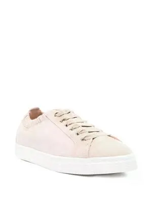 Agl Suzie Ruffled Detail Lace-up Sneakers