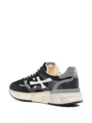 Premiata Mick Panelled Sneakers - Black