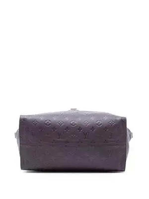 LOUIS VUITTON 2012 Monogram Empreinte Lumineuse Pm Satchel - Purple
