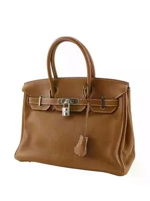 Hermès 30cm Togo Leather Handbag - Brown