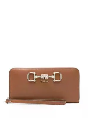 Guess Snaffle-detail Wallet - Brown