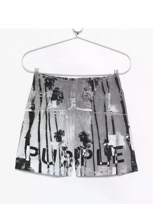 PURPLE BRAND Mirage All Around Shorts - Blue