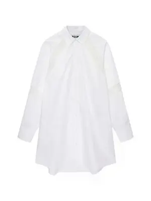 MSGM Lace Detail Mini Dress
