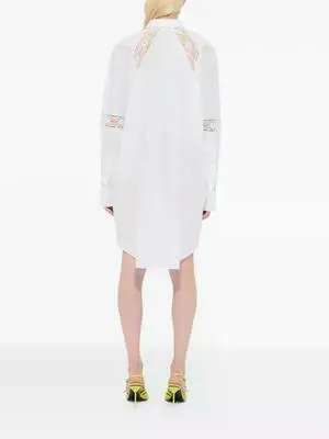 MSGM Lace Detail Mini Dress