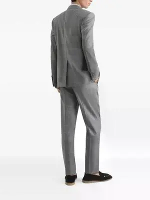 Dolce & Gabbana Plaid Virgin Wool Trousers