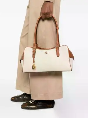 Ralph Lauren Buckle Charm Tote Bag