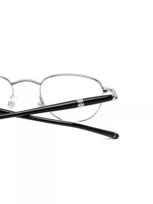 Montblanc Round Frame Eyeglasses - Silver