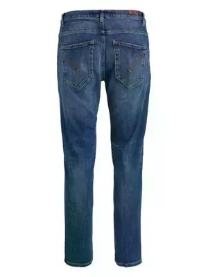 DONDUP Cotton Straight Leg Jeans