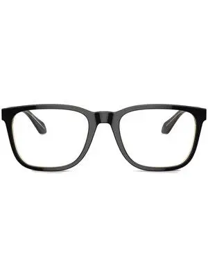 Giorgio Armani Square-frame Glasses - Black