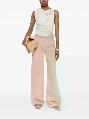 MARCCAIN Rhinestone-cord Wide Leg Jeans
