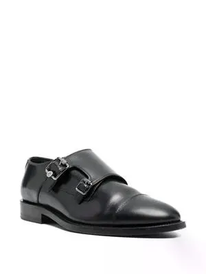 JIMMY CHOO Finnion Monk Strap Shoes