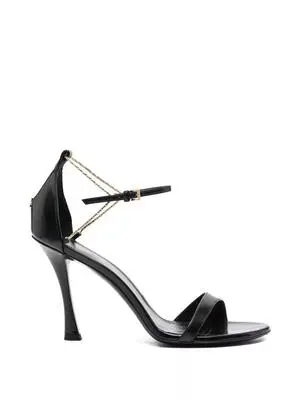 Givenchy Leather 4g Liquid High Heel Sandals