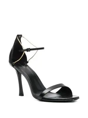 Givenchy Leather 4g Liquid High Heel Sandals