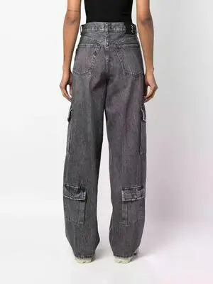 HAIKURE Bethany Cargo Marble Trousers