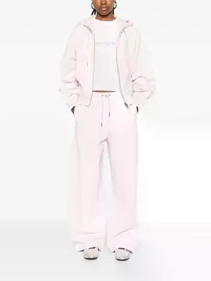 Alexander Wang Crystal Drawcord Hoodie