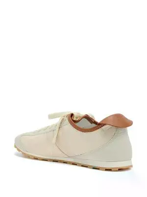 Jacquemus Textured Lace-up Sneakers - Neutrals