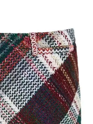 Missoni Diagonal Checked Mini Skirt