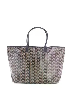 Goyard Saint Louis Coated Canvas Pm Tote Bag - Black