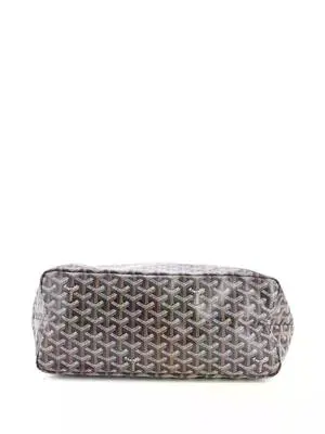Goyard Saint Louis Coated Canvas Pm Tote Bag - Black
