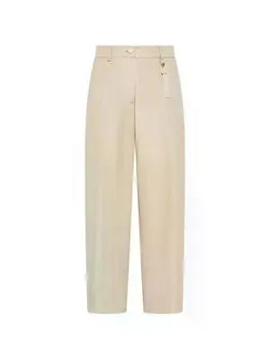 Seventy Tasseled Detail Trousers - Neutrals