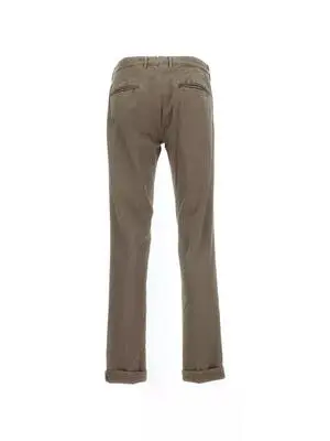 Incotex Cuffed Trousers - Neutrals