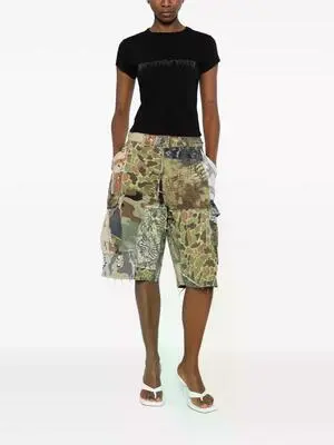 GALLERY DEPT. Patchwork Camouflage Shorts