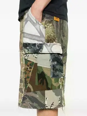 GALLERY DEPT. Patchwork Camouflage Shorts